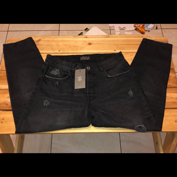 Zara | Jeans | Zara Man Zmdc Goods 975 Faded Black Jeans Nwt | Poshmark